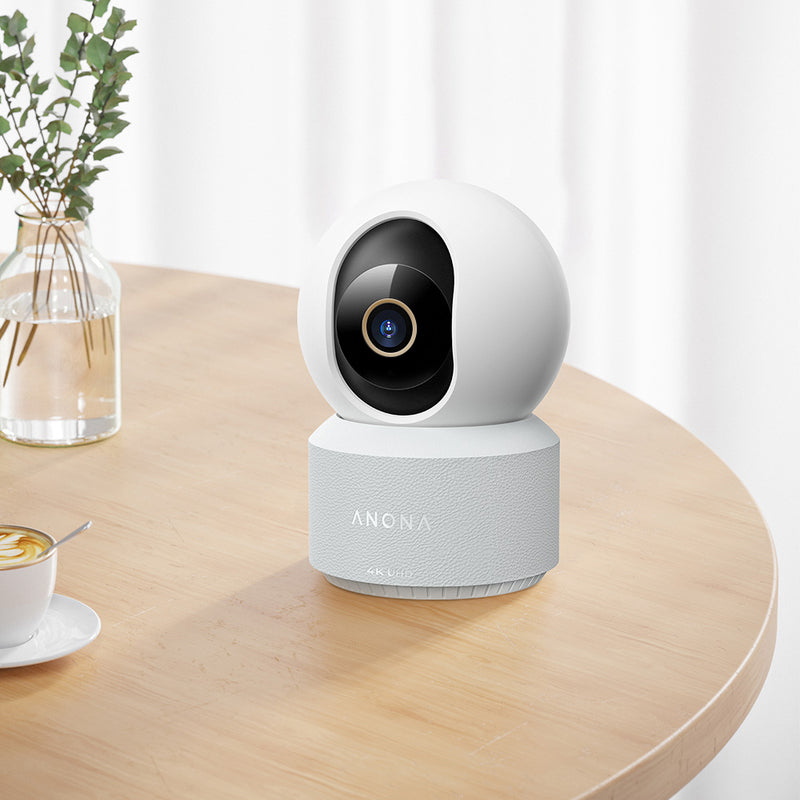 Anona Pano - 4K UHD 360° Pan Tilt Dual-Band Wi-Fi 6 Indoor AI Security
